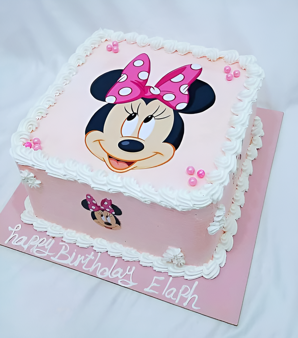 Mini mouse cake – Cruffin India